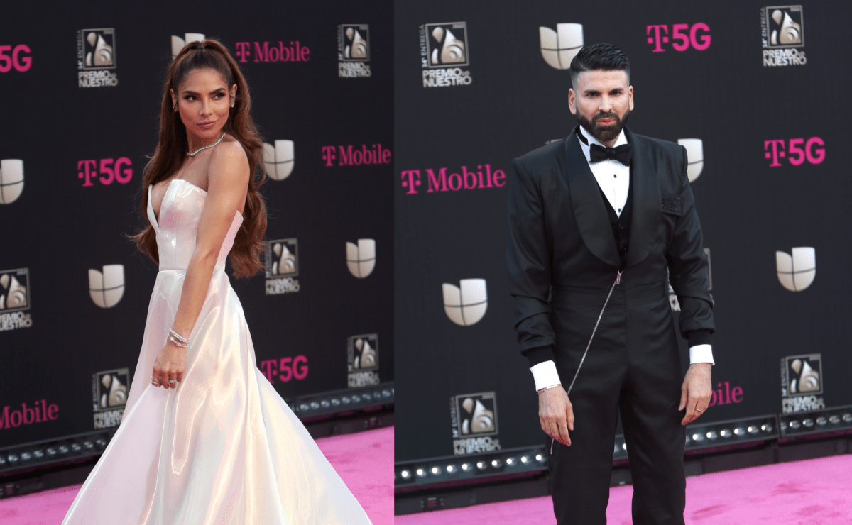 El 'encontronazo' de Jomari Goyso y Alejandra Espinoza en la previa de Premio Lo Nuestro - La Vibra
