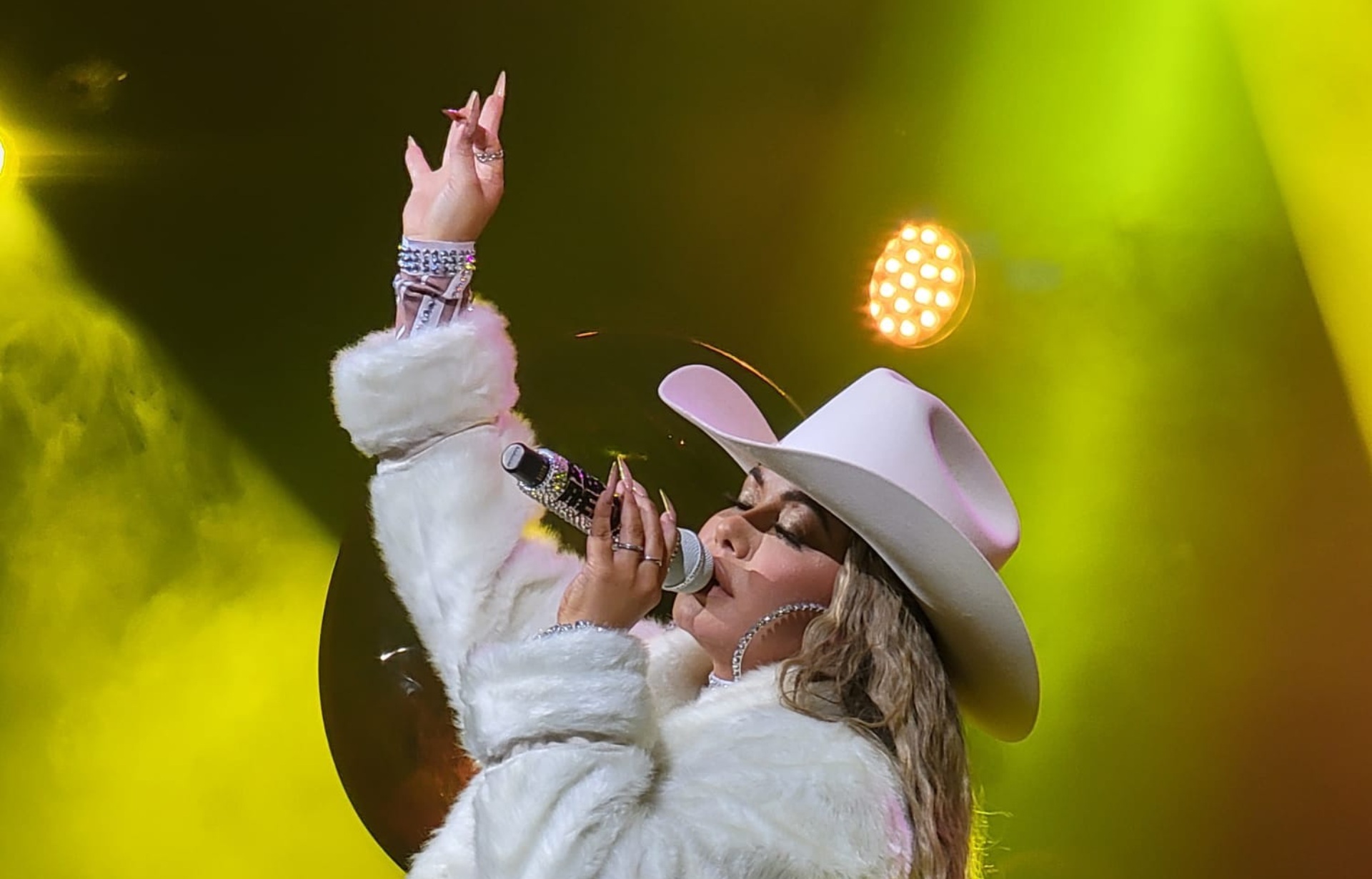 Chiquis Rivera baila con un microshort en uno de sus conciertos y ...