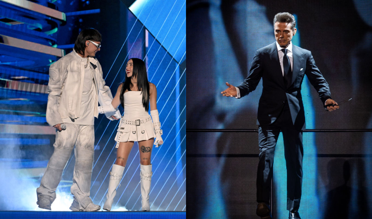 Peso Pluma y Nicki Nicole asistieron al concierto de Luis Miguel y así ...