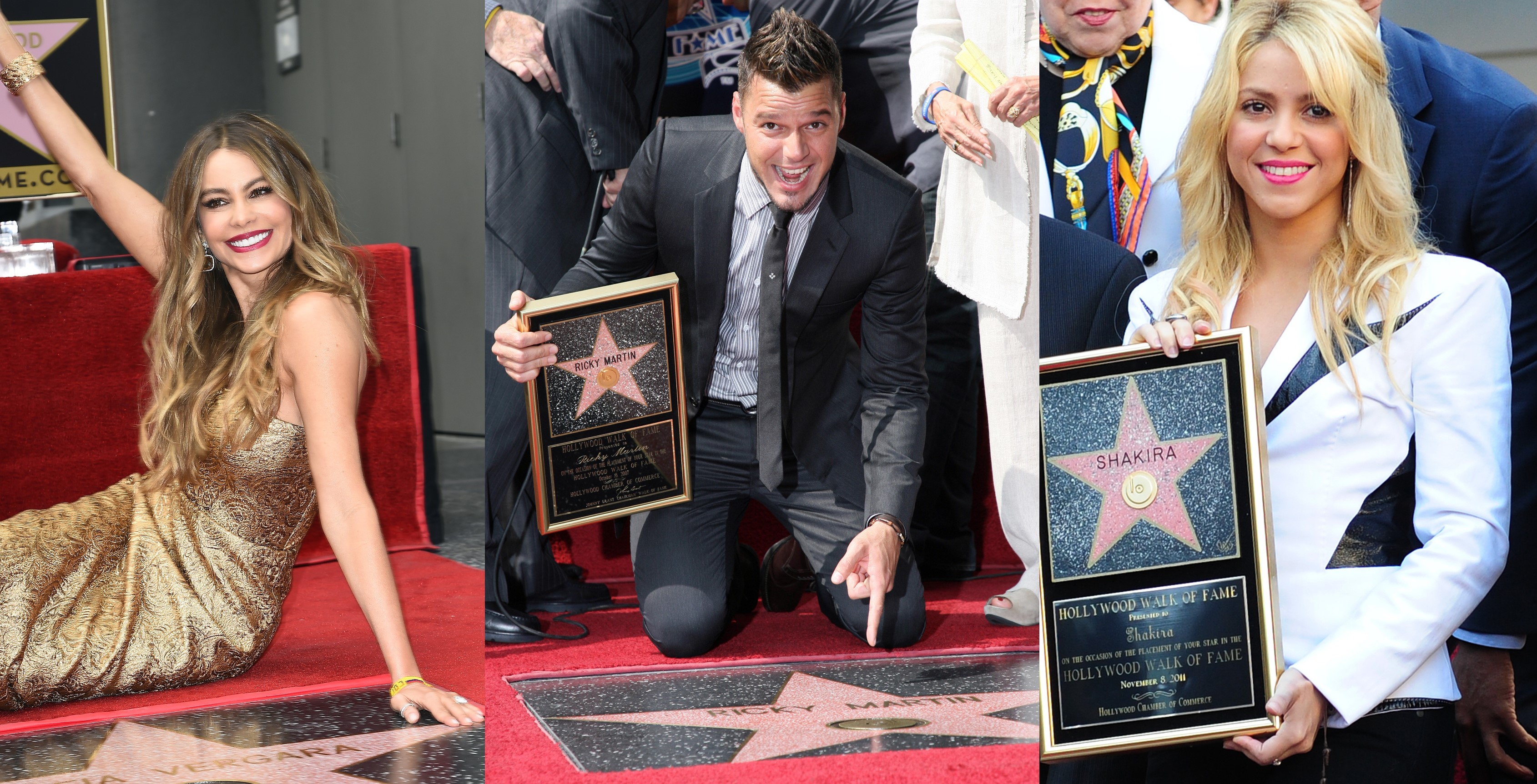 Celebridades latinas que tienen su estrella en el paseo de la fama de Hollywood y no lo sabías ...